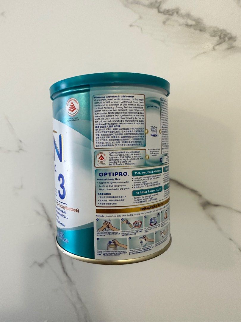 Nestle Nan Optipro Toddler Milk Formula - Stage 3, Babies & Kids ...