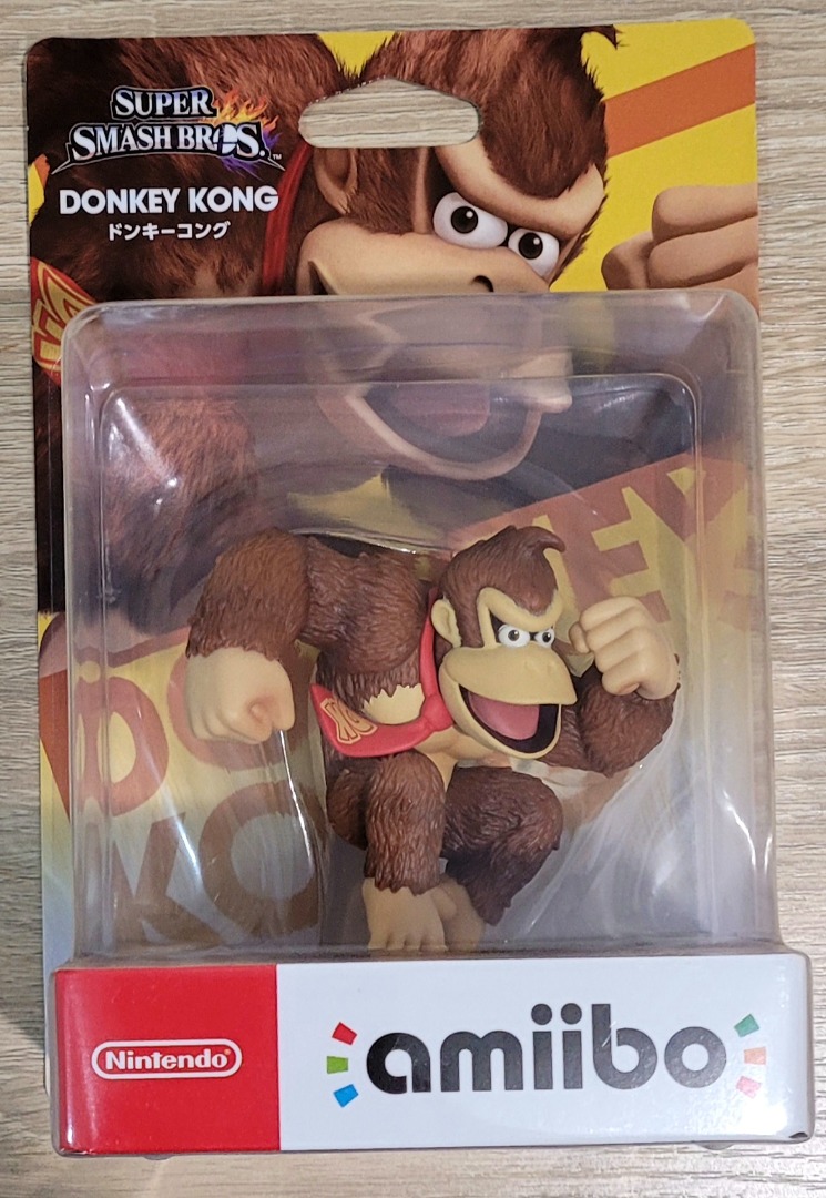 Nintendo Amiibo: Donkey Kong (Super Smash Bros Series), 興趣及遊戲, 玩具 & 遊戲類 - Carousell