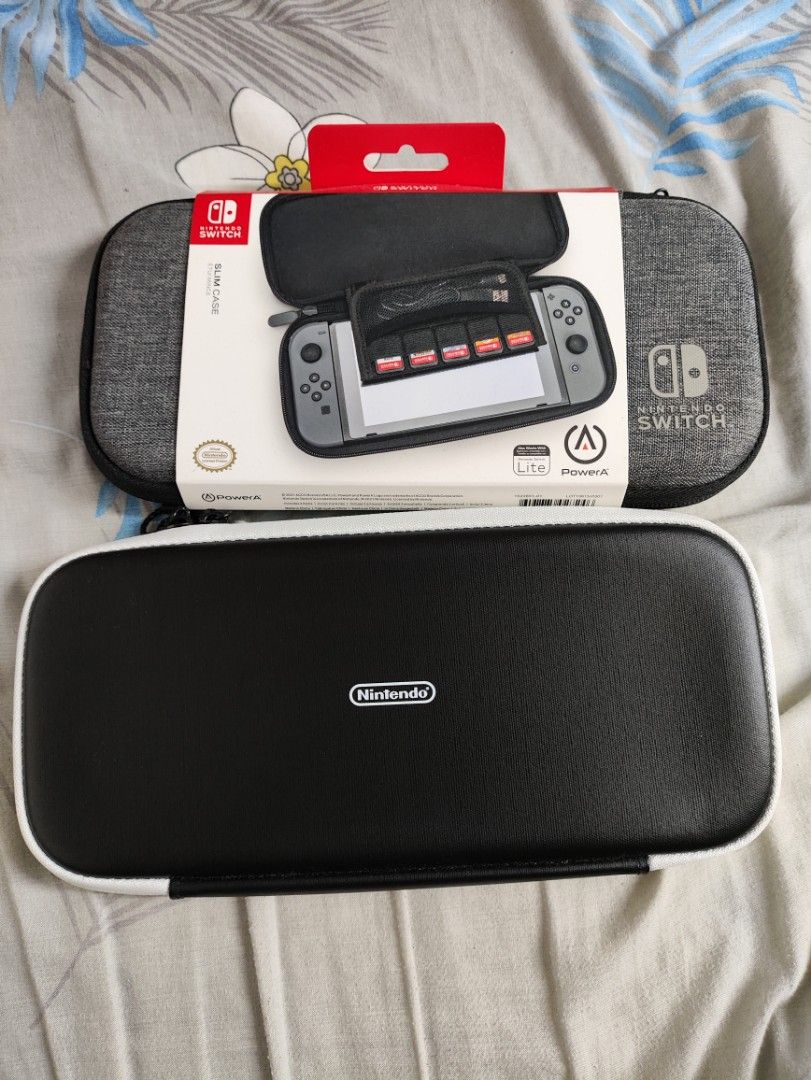 Nintendo Switch Oled case - 2 for $25, Video Gaming, Gaming Accessories ...