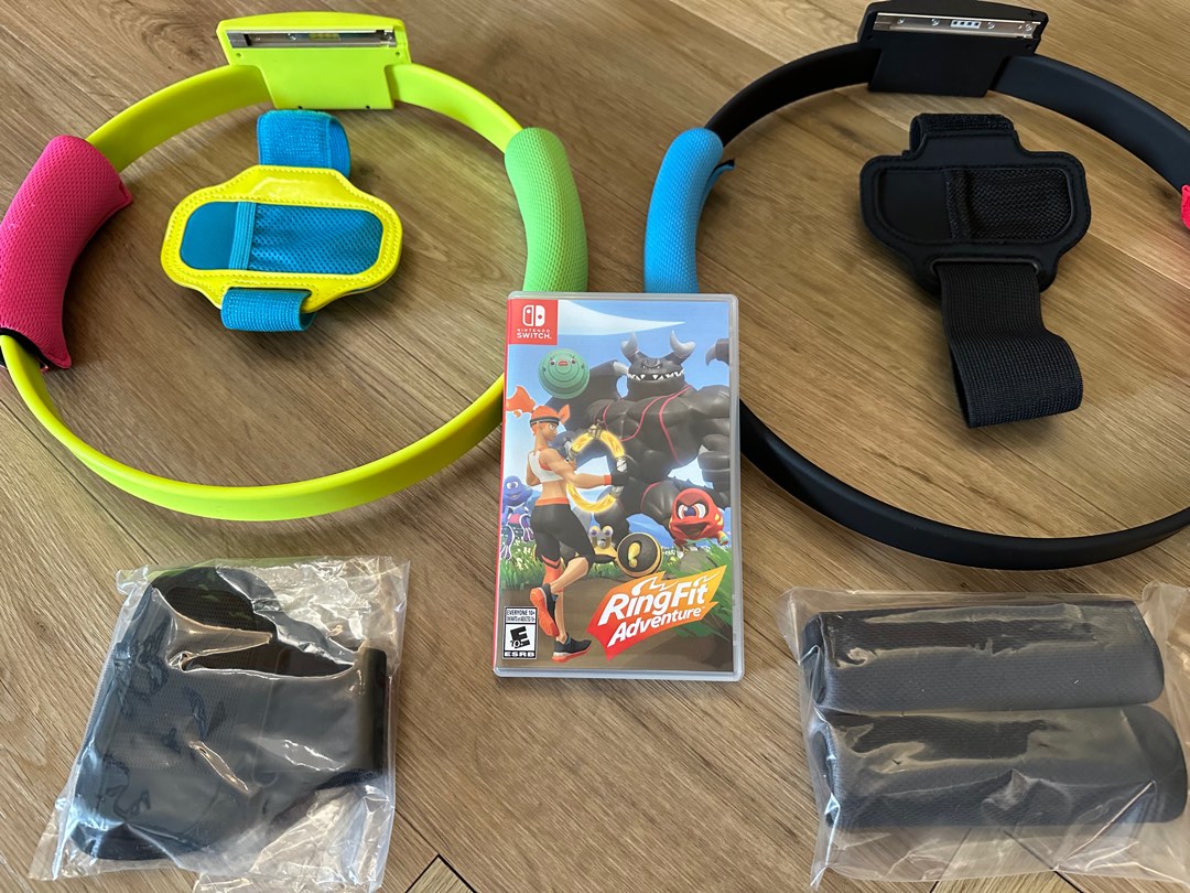 Nintendo Switch Ring Fit Adventure, Video Gaming, Video Games, Nintendo ...