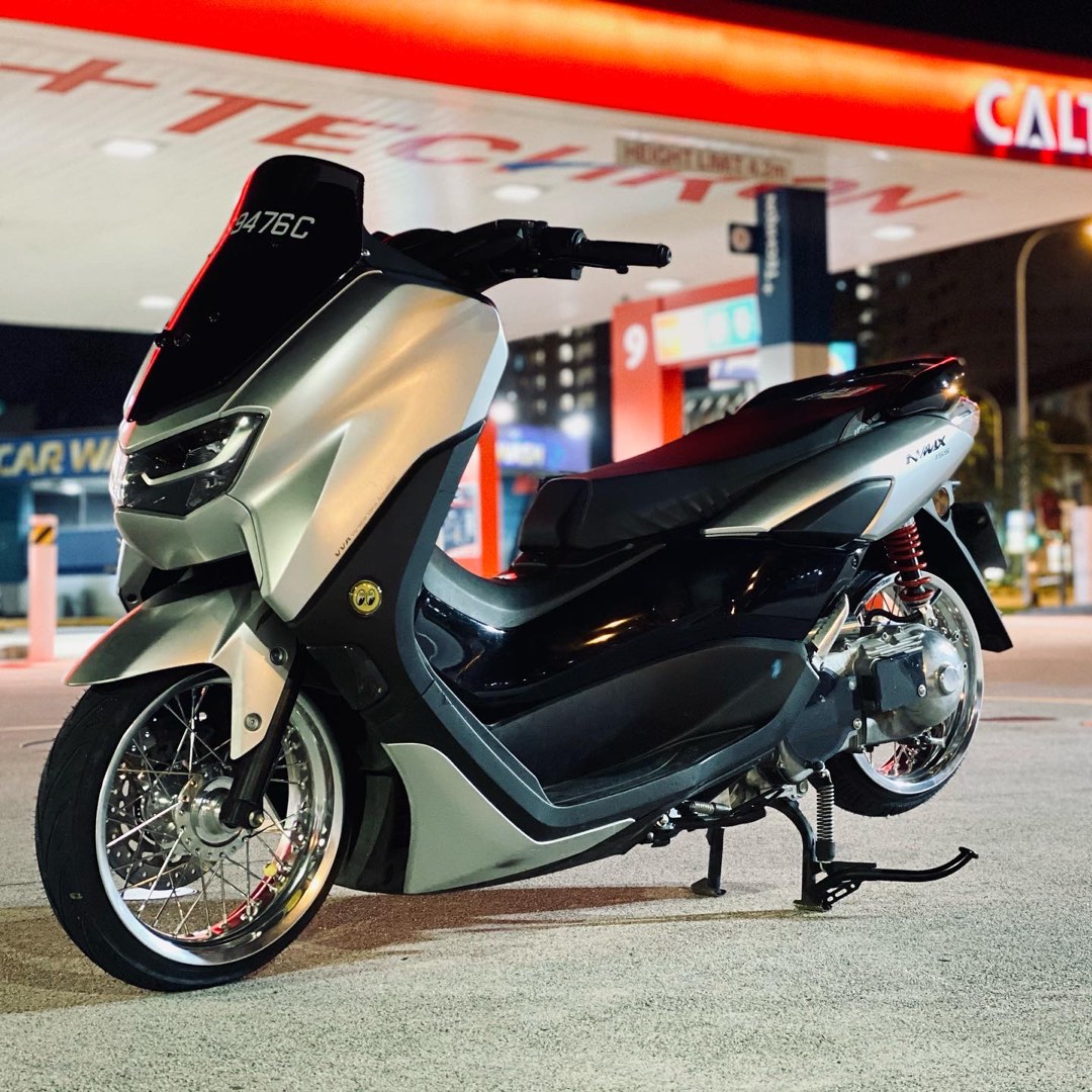 NMAX V2 OM COVERSET, Motorcycles, Motorcycle Accessories on Carousell