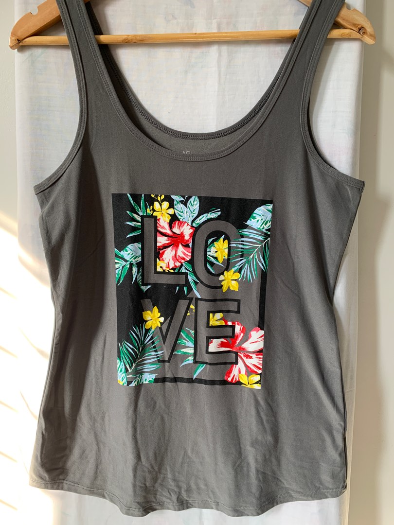 No boundaries sando, Women's Fashion, Tops, Sleeveless on Carousell