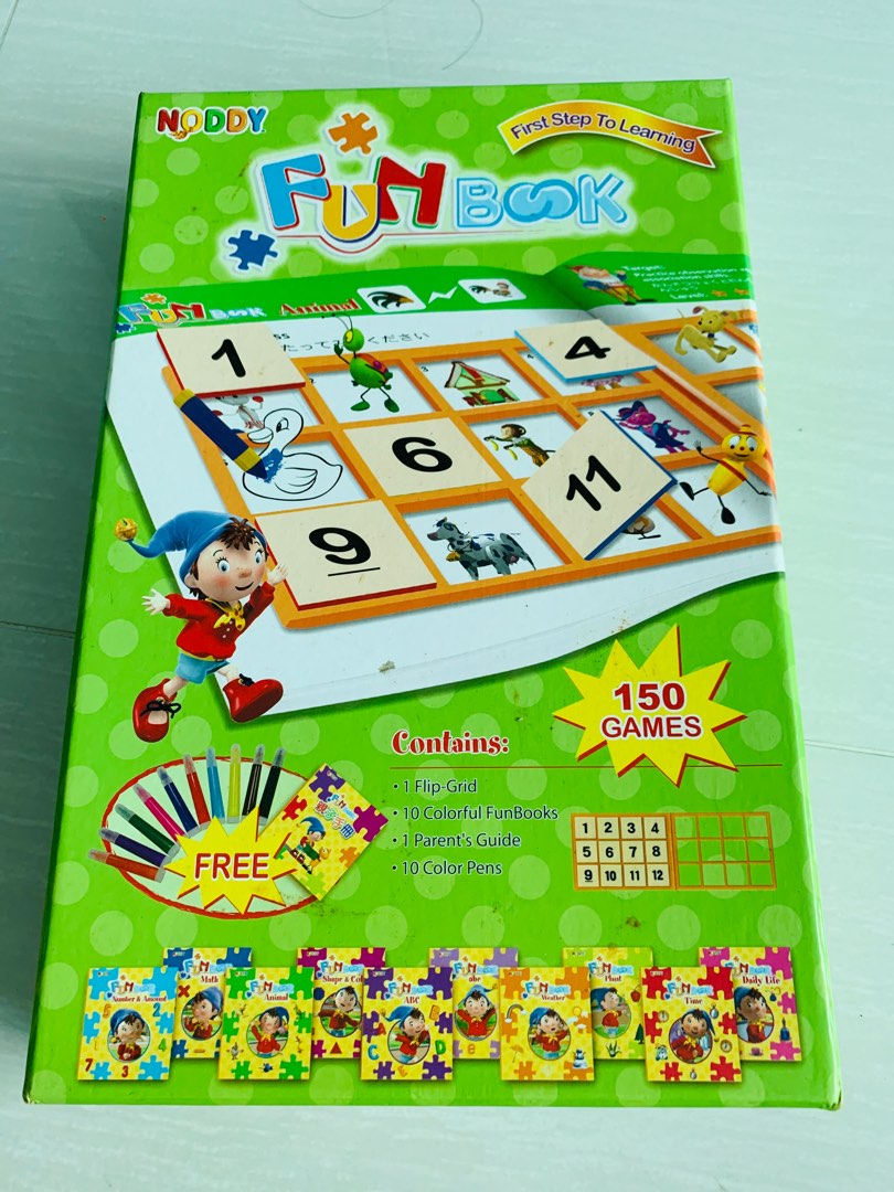 Noddy Fun book set, Hobbies & Toys, Toys & Games on Carousell