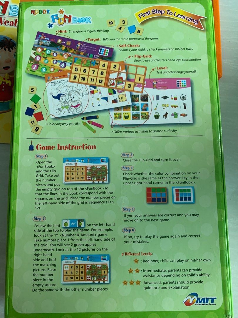 Noddy Fun book set, Hobbies & Toys, Toys & Games on Carousell