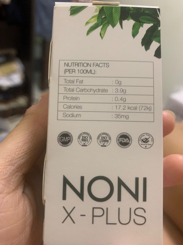 Noni X-Plus Natural Noni Drink, Health & Nutrition, Health Supplements ...
