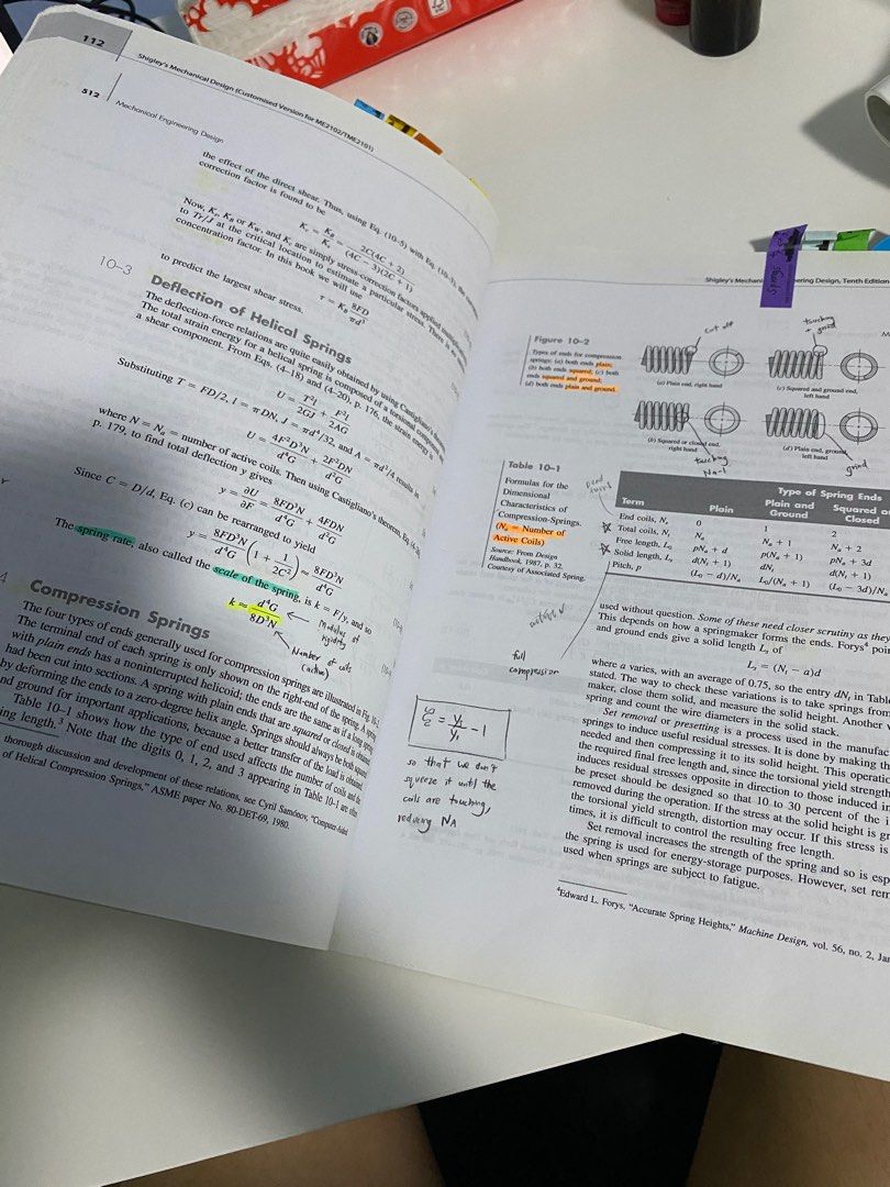 NUS ME2102 Shigley Textbook, Hobbies & Toys, Books & Magazines, Textbooks on Carousell