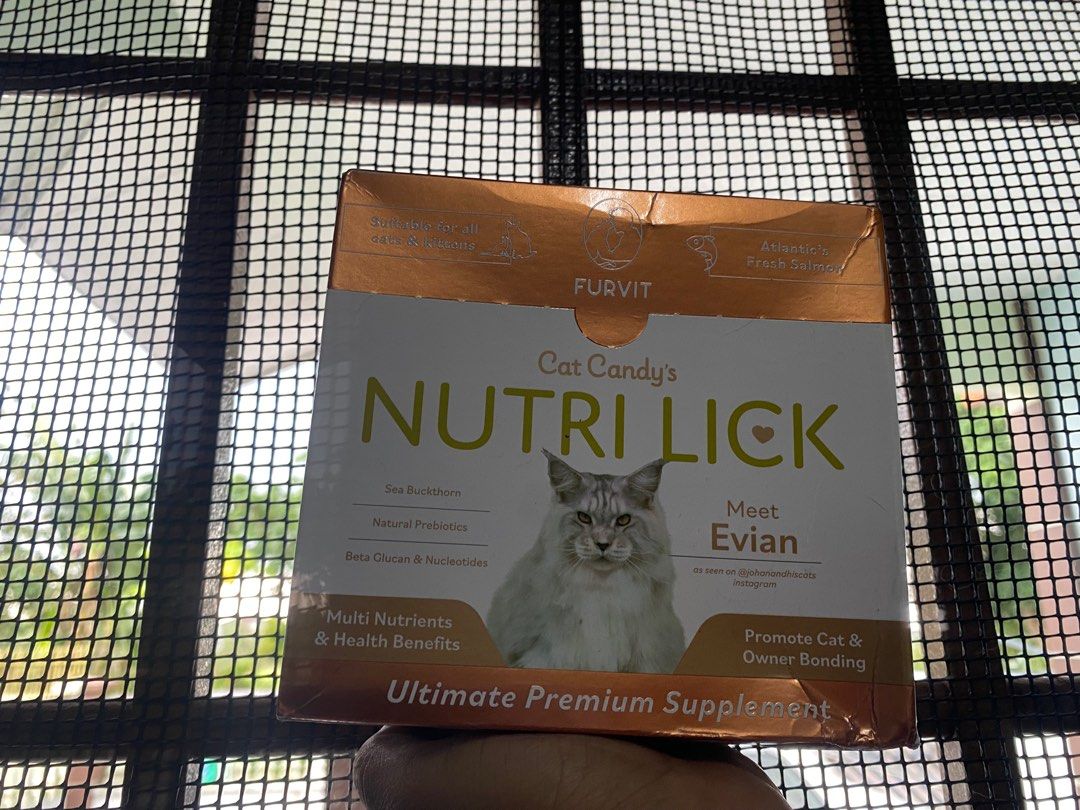 Nutrilick Cat Candy, Pet Supplies, Pet Food on Carousell