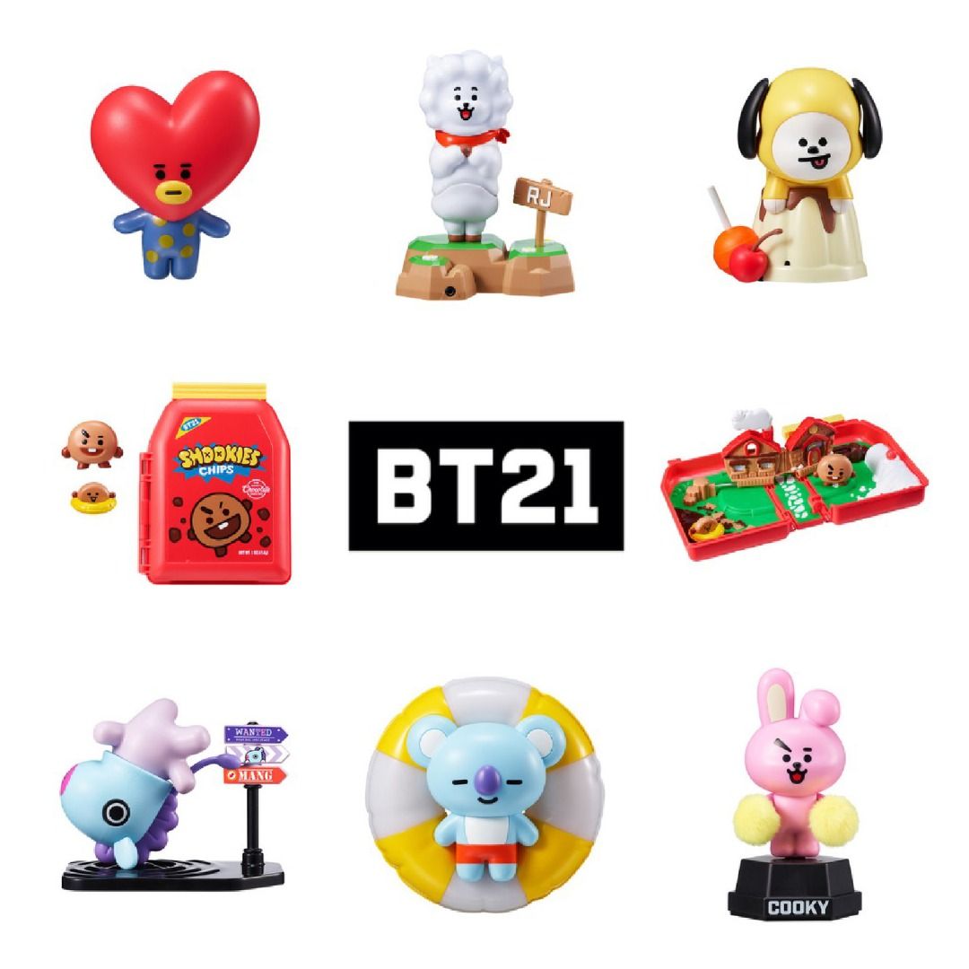 [OFFICIAL] BT21 Interactive Toy BTS BT21 V Jungkook Jimin RM Jin Jhope ...