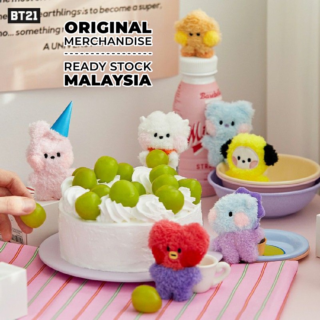 [OFFICIAL] BT21 Mini Minini Doll BTS BT21 V Jungkook Jimin RM Jin Jhope ...