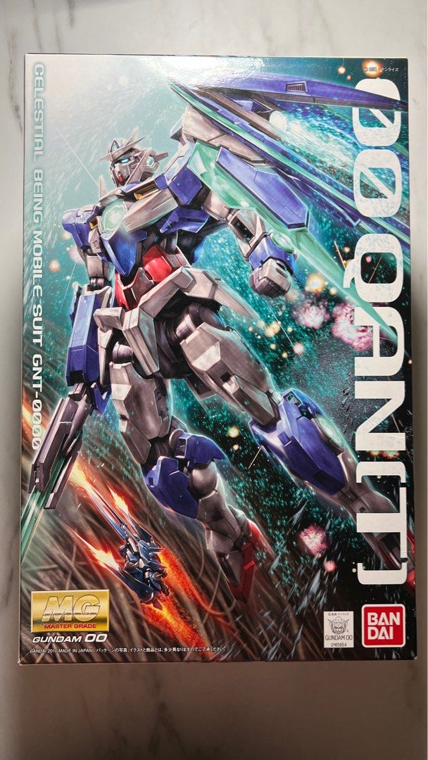 OO/00 Qant/Qan(T) GNT-0000 Gundam MG Master Grade, Hobbies & Toys, Toys ...