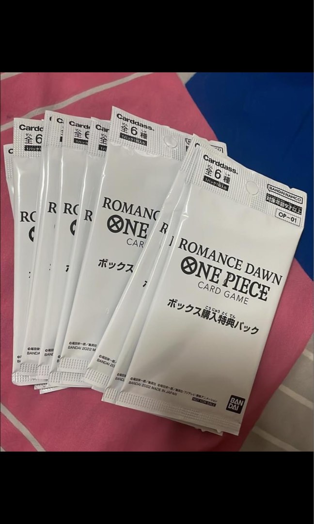 OP 01 Box Topper, Hobbies & Toys, Toys & Games on Carousell