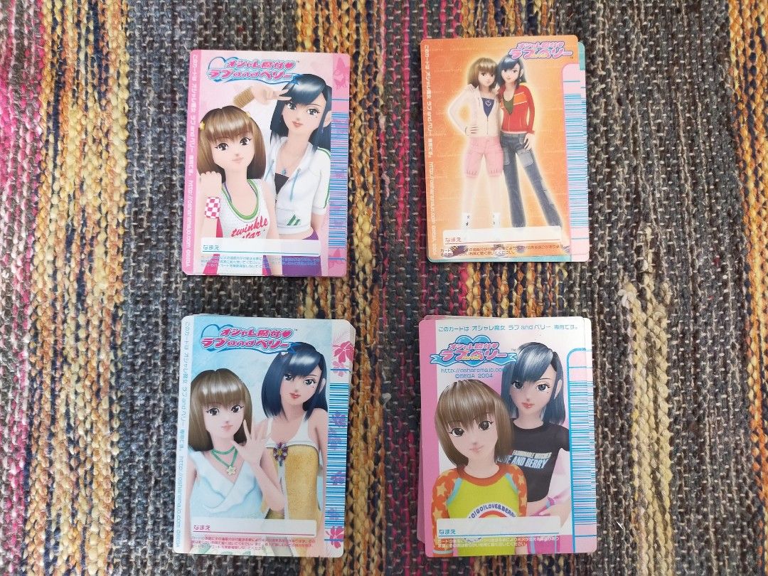 OSHAREMAJO: Love and Berry JP Cards on Carousell