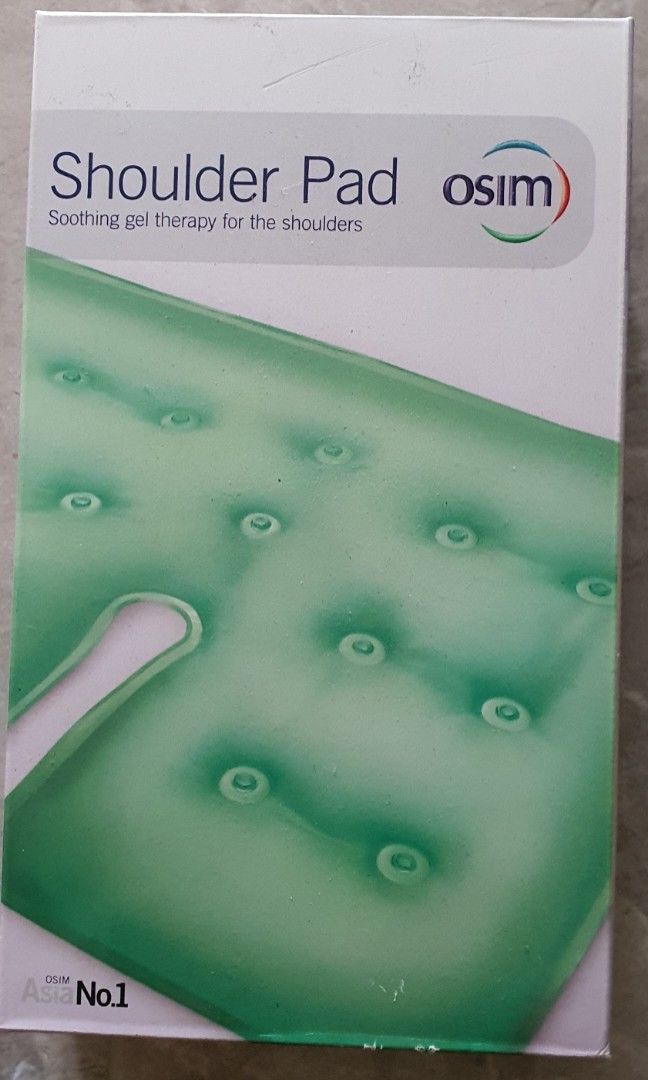 OSIM Shoulder Pad (soothing gel hot/cold therapy), Health & Nutrition ...