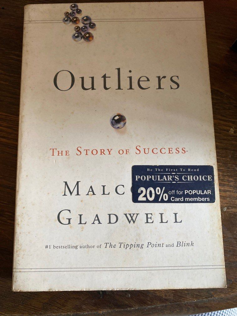 Outliers by Malcolm Gladwell, Hobbies & Toys, Books & Magazines ...