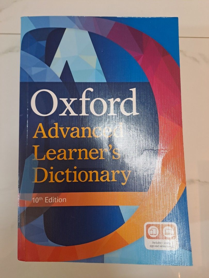 Oxford advanced learner dictionary (10th edition), 興趣及遊戲, 書本 & 文具, 教科書 ...
