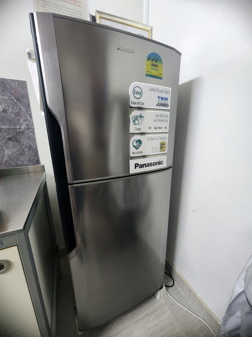 PANASONIC Fridge freezer refrigerator, TV & Home Appliances, Kitchen ...