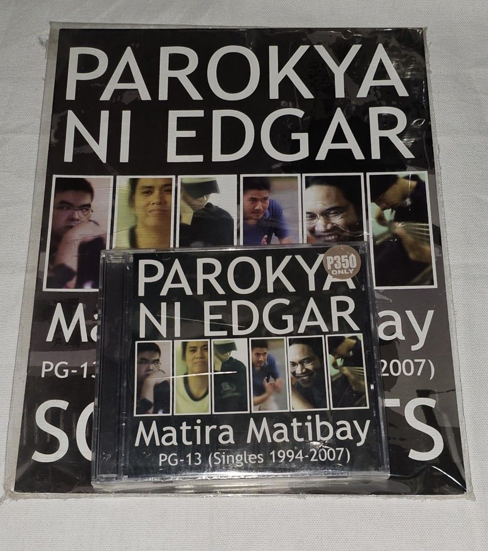 Parokya ni Edgar - Matira Matibay - with free magazine - sealed - OPM ...