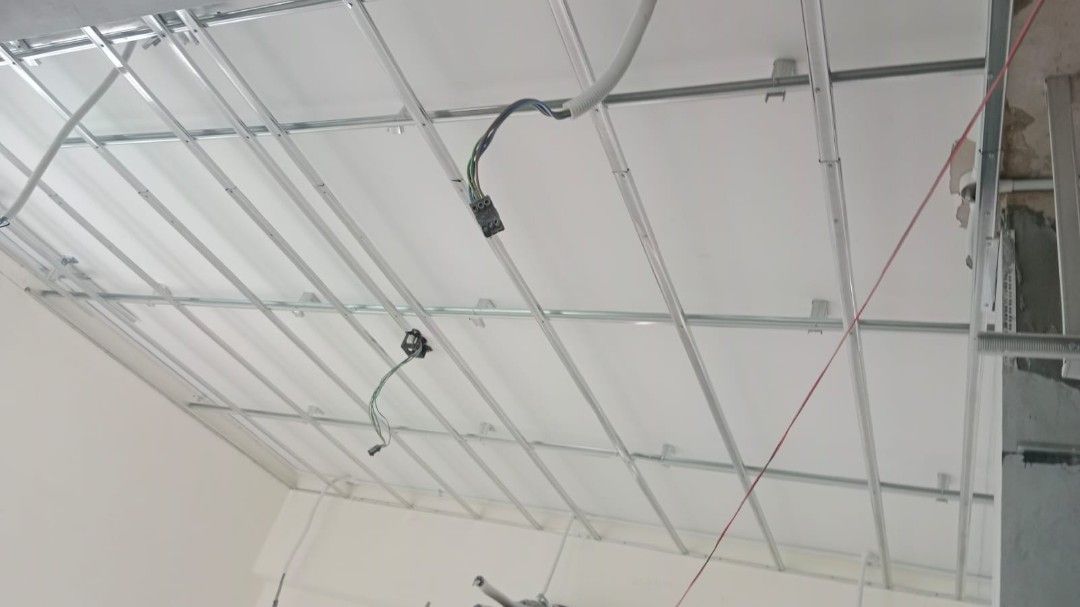 Partition wall & False ceiling / L- Box / Cove light/ Light holder ...