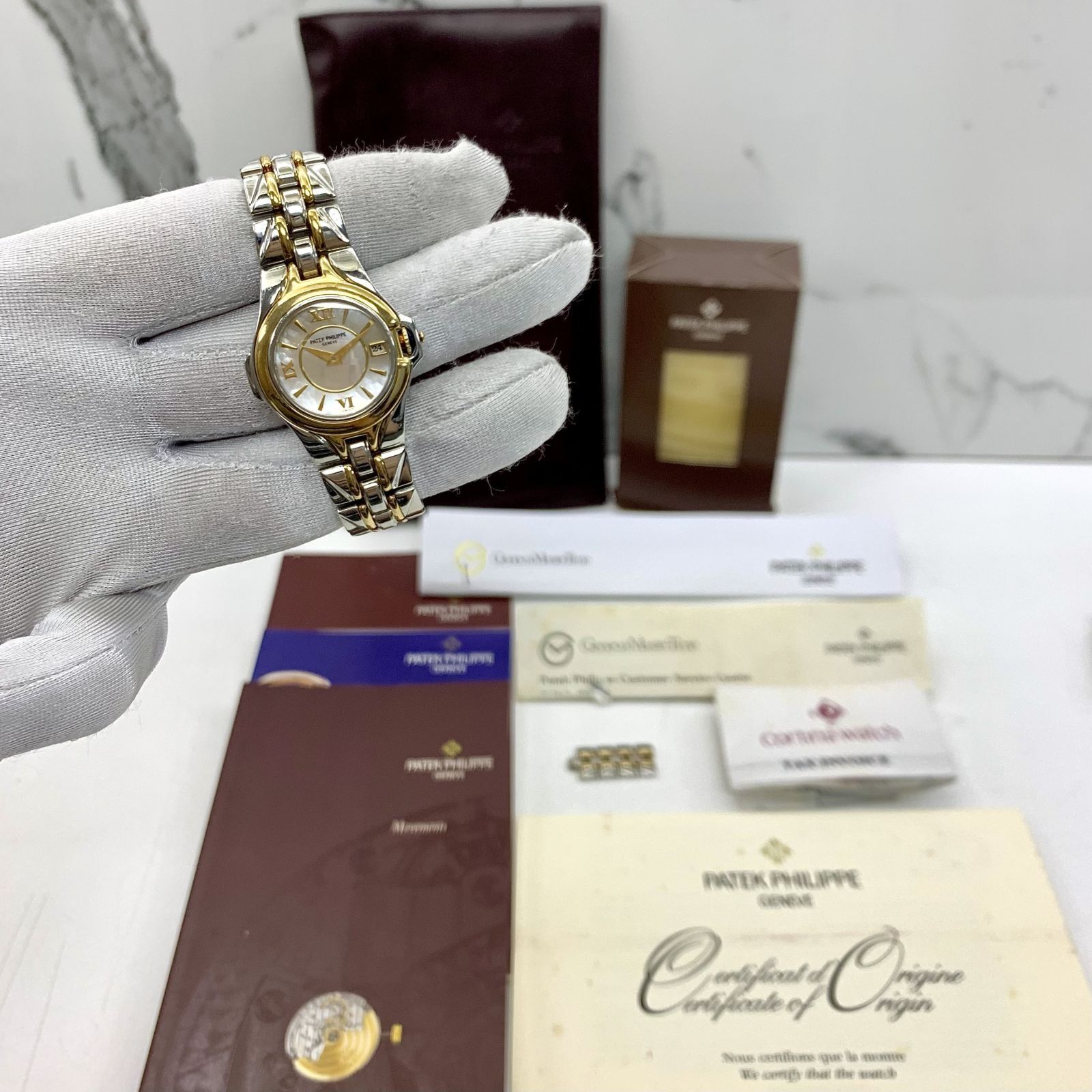 PATEK PHILIPPE 4891/1JA-001 SCULPTURE (2005) LADIES WATCH 237025594 WE ...