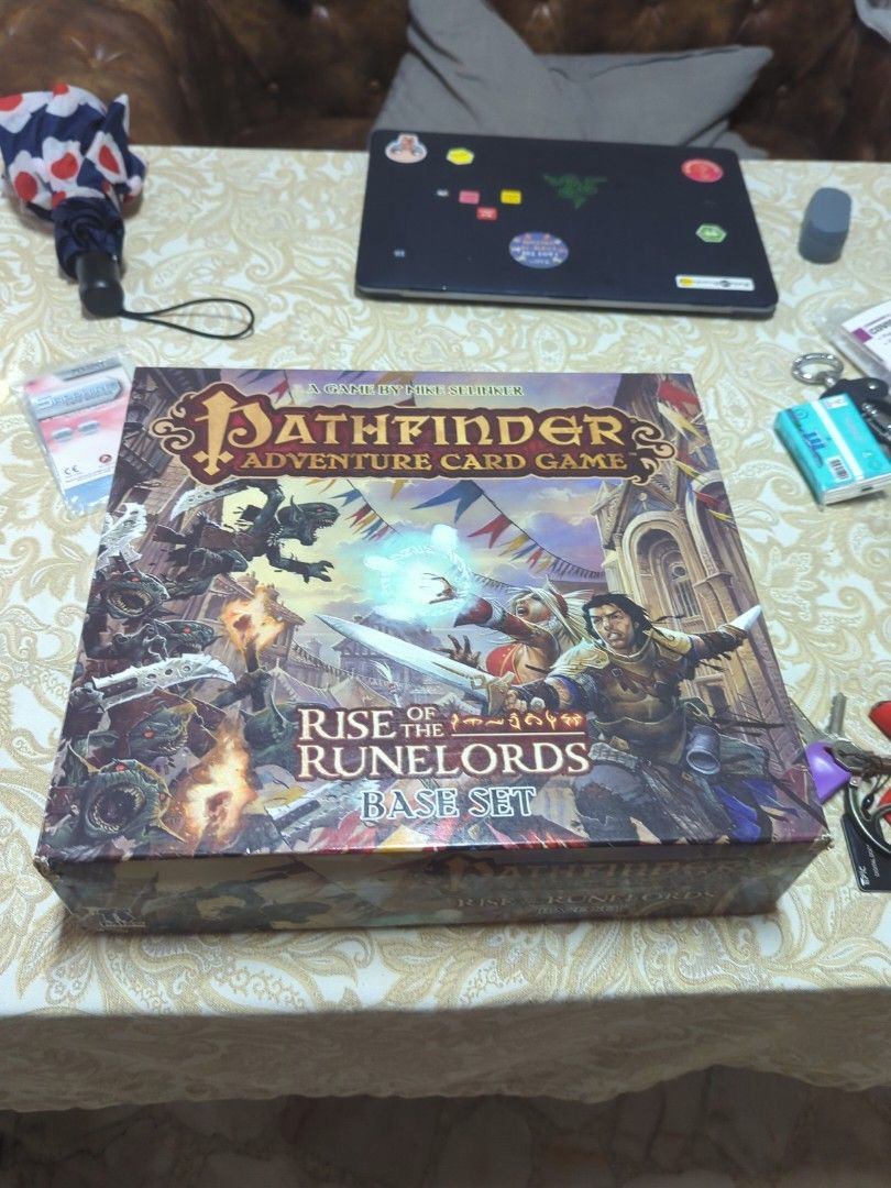 Pathfinder ACG Rise of the Runelords + All packs + Character pack ...