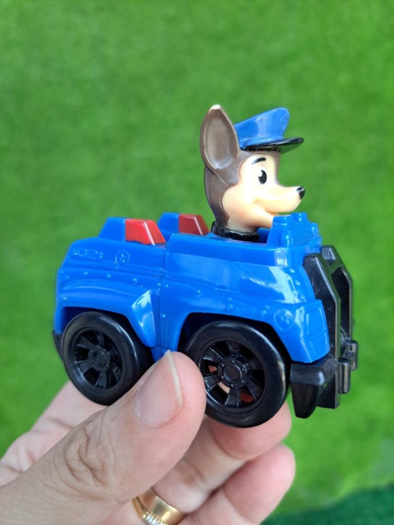 Paw Patrol Rescue Racer Chase in Police Vehicle Figure [Figure Does Not ...