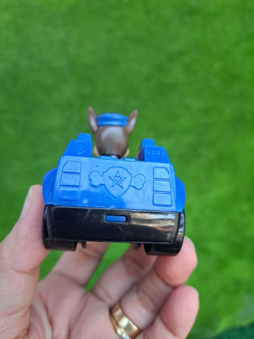Paw Patrol Rescue Racer Chase in Police Vehicle Figure [Figure Does Not ...