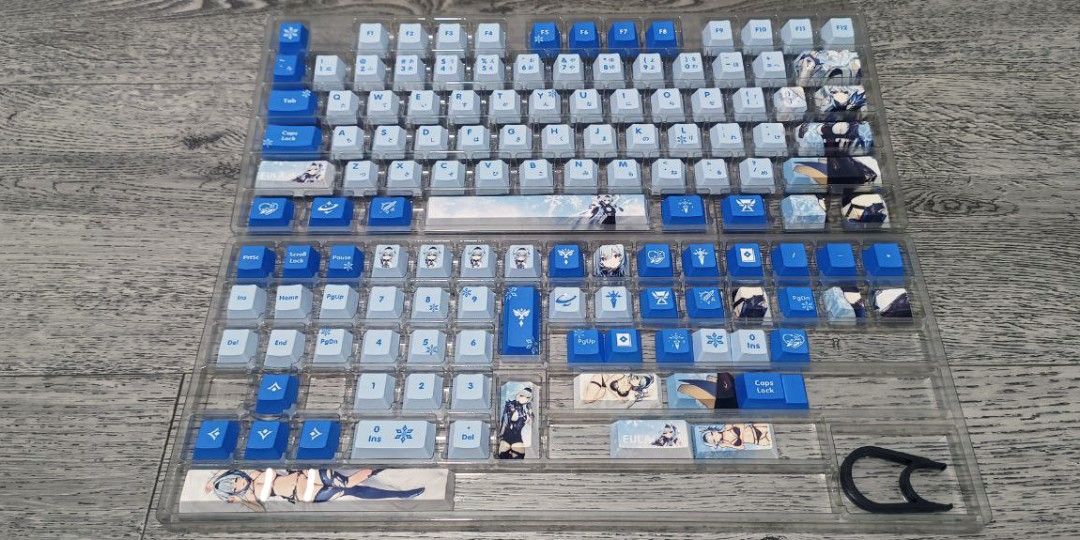 PBT Genshin Eula Keycap for any Keyboard, Computers & Tech, Parts ...