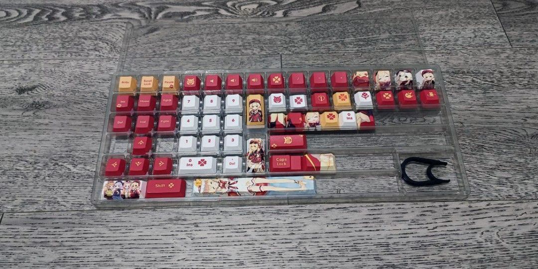 PBT Genshin Klee Keycap for any Keyboard, Computers & Tech, Parts ...
