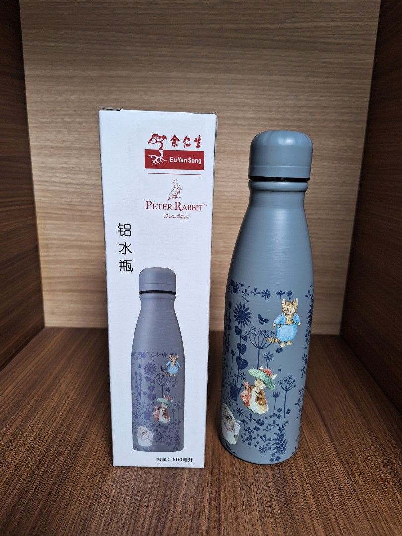 Peter Rabbit x Eu Yan Seng Aluminium Water Bottle, Furniture & Home ...