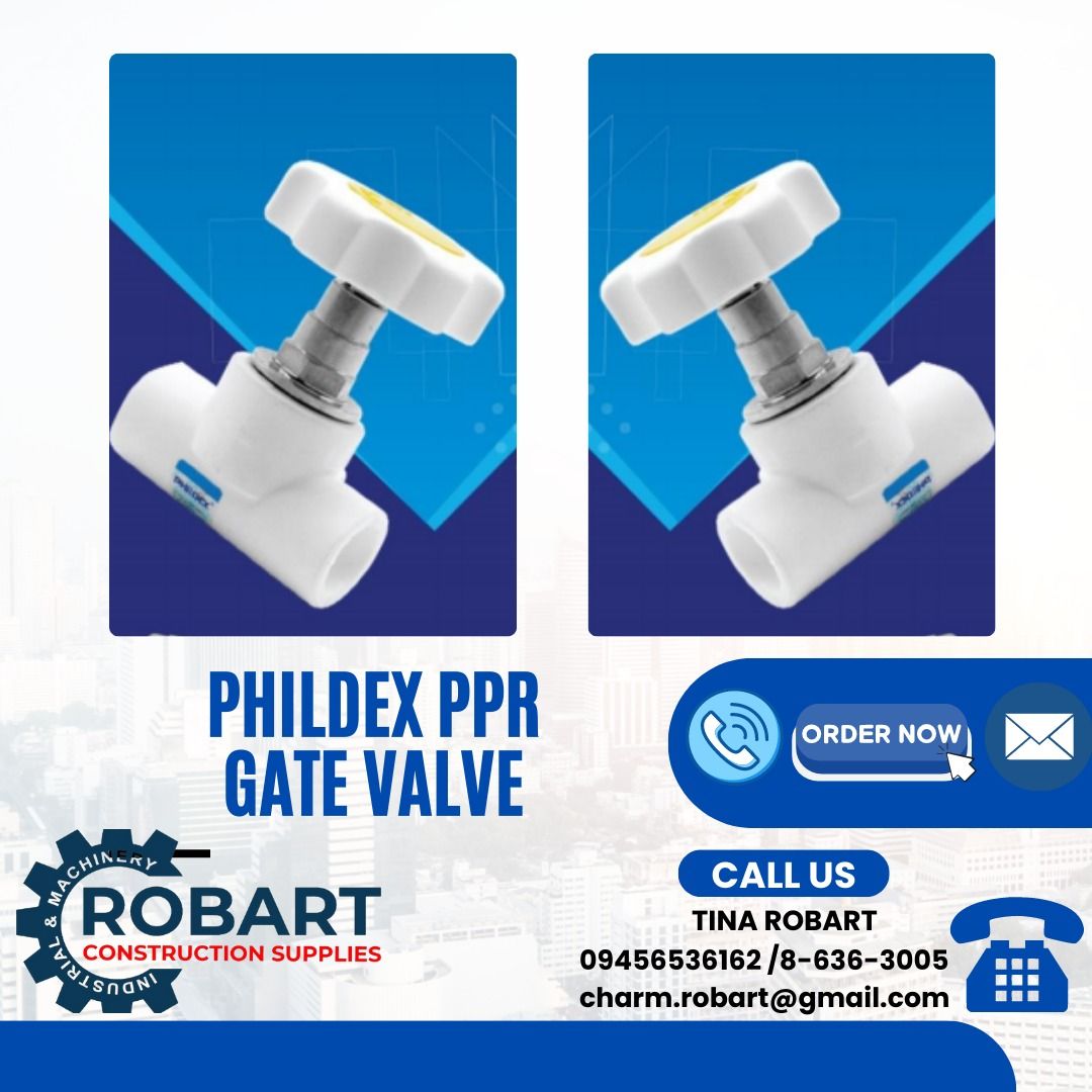 Phildex PPR Gate Valve, Commercial & Industrial, Construction ...