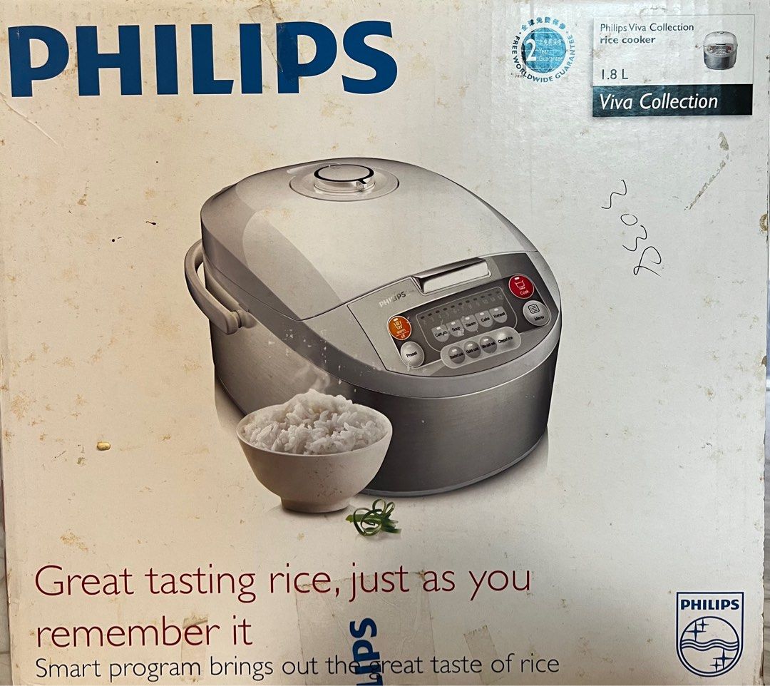 Philips Viva Collection Rice Cooker, TV & Home Appliances, Kitchen ...