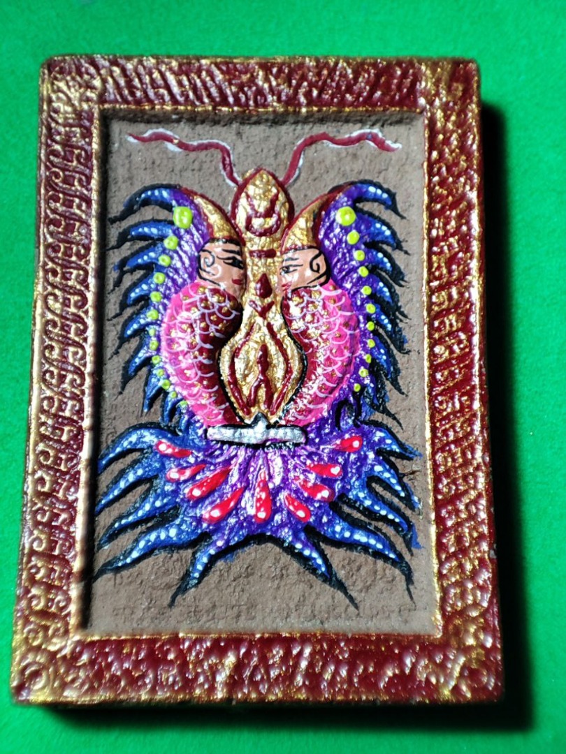 Pla ti Ming khala BE 2548 Wealth fish! Kruba Krissana very rare # thai ...