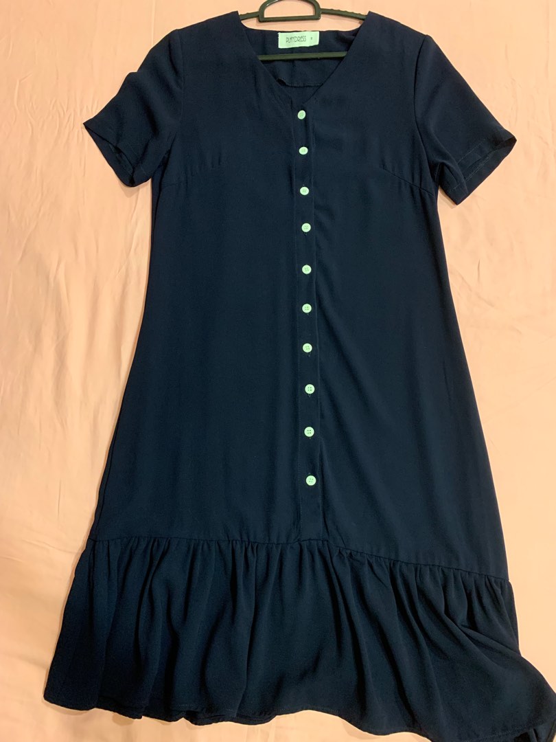 Playdress Navy blue dress, Women's Fashion, Dresses & Sets, Dresses on ...