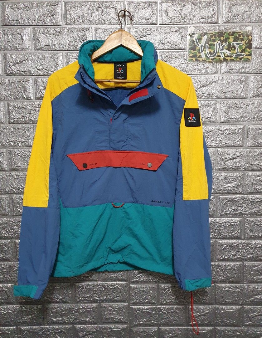 PLAYSTATION ANORAK PACKBABLE HOODIE, Men's Fashion, Coats, Jackets and ...