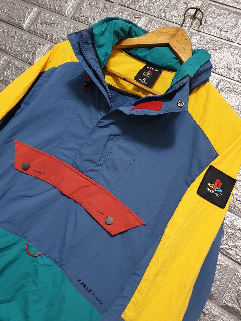 PLAYSTATION ANORAK PACKBABLE HOODIE, Men's Fashion, Coats, Jackets and ...