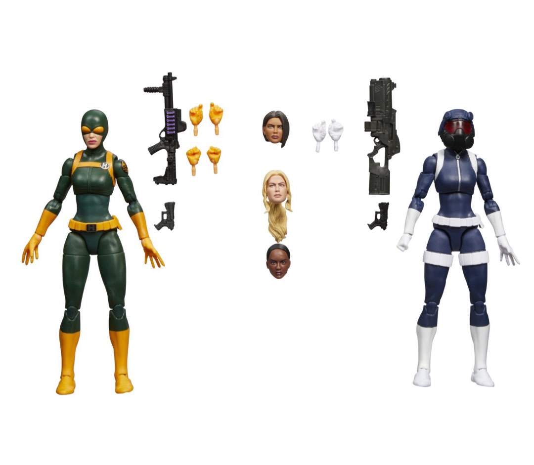 [PO] Hasbro Marvel Legends S.H.E.I.L.D Female Agent Trooper and Hydra ...