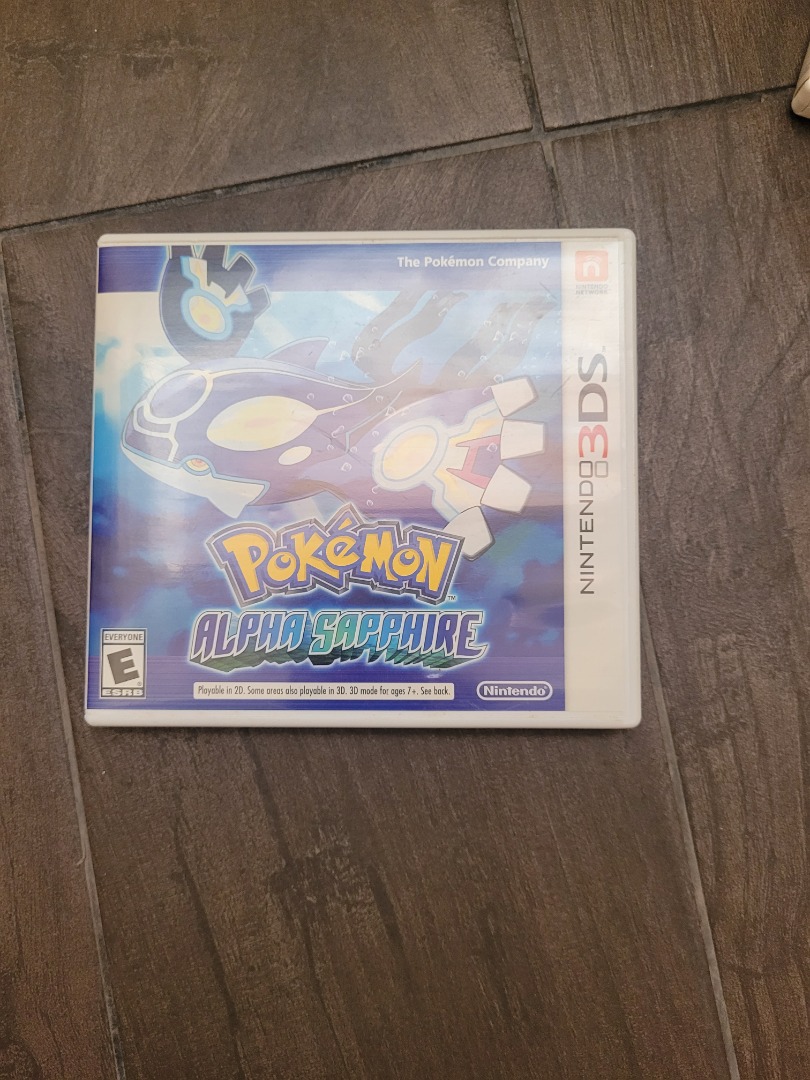 Pokemon Alpha Sapphire 3DS, Video Gaming, Video Games, Nintendo on Carousell