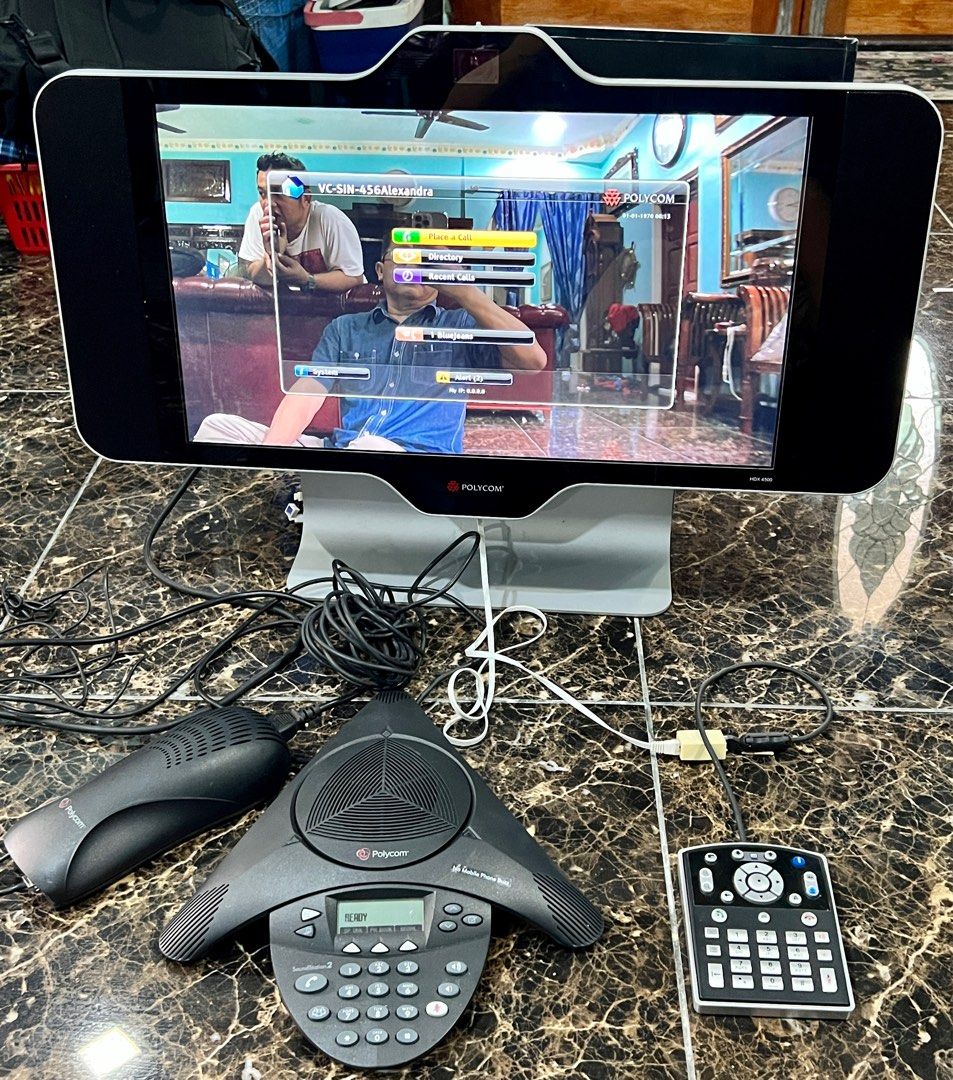 Polycom HDX 4500 Video Conference set, Computers & Tech, Office ...