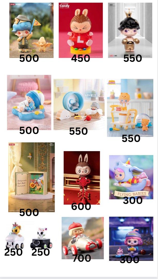 POP MART blind boxes (dimoo, labubu, pucky, etc.), Hobbies & Toys, Toys ...