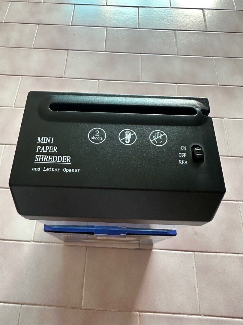 Portable Paper Shredder, Computers & Tech, Office & Business Technology ...