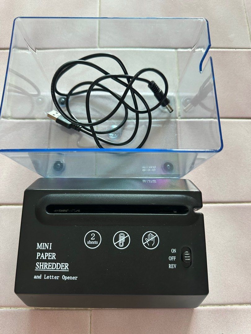 Portable Paper Shredder, Computers & Tech, Office & Business Technology ...