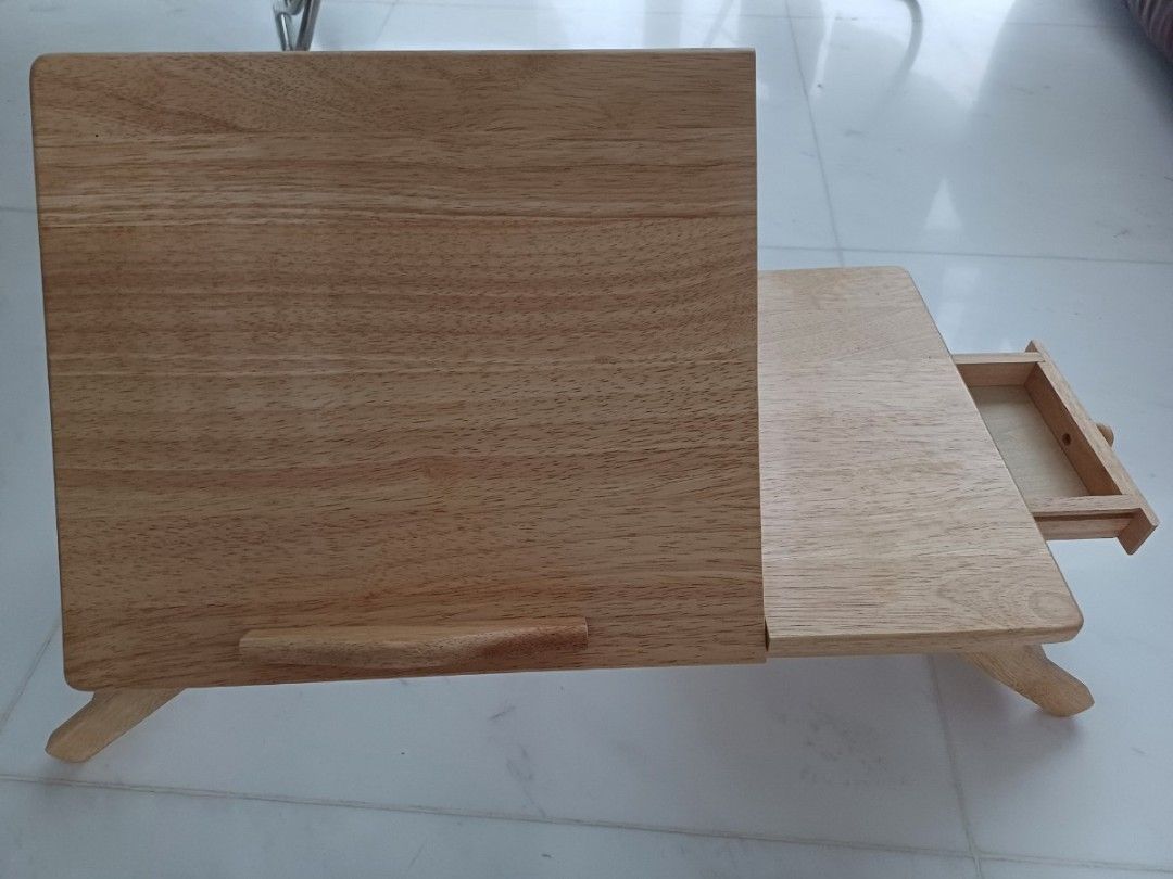 Portable Reading Table, Furniture & Home Living, Furniture, Tables ...