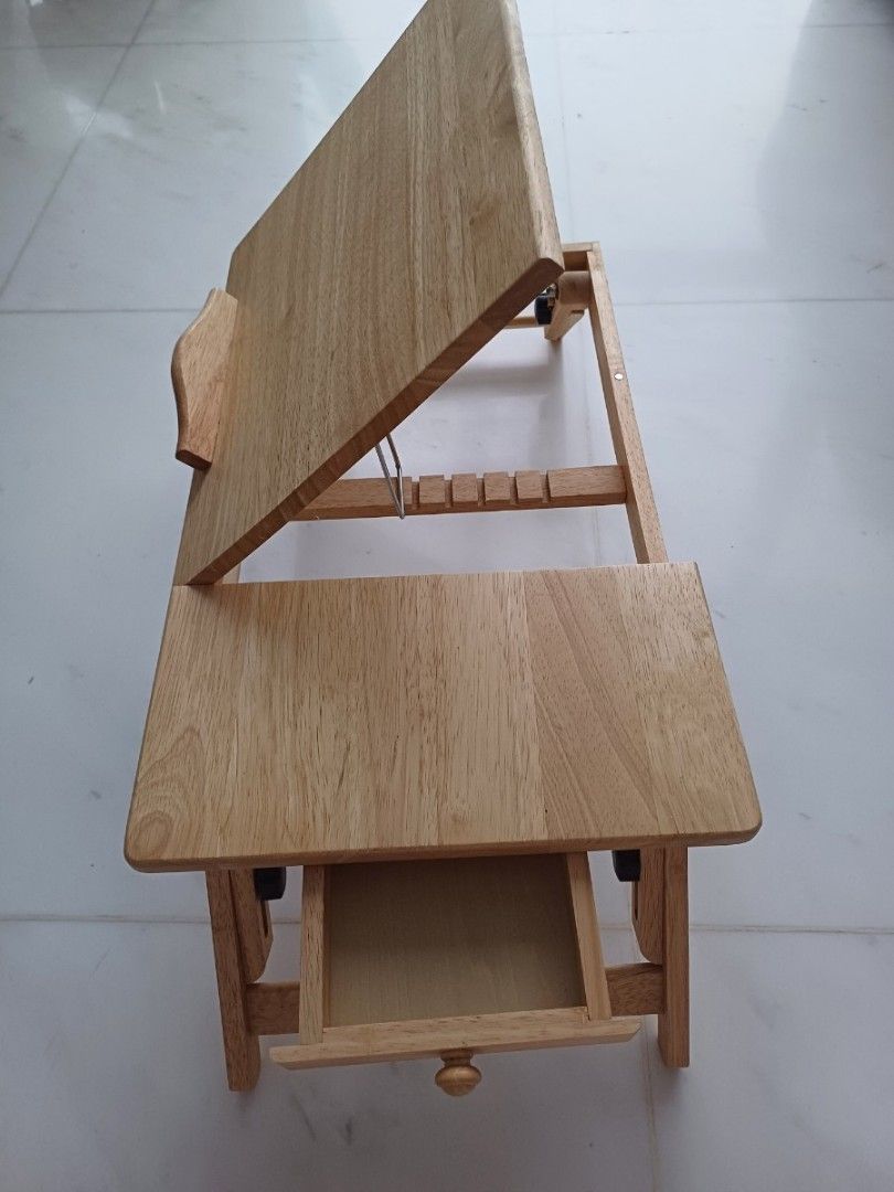 Portable Reading Table, Furniture & Home Living, Furniture, Tables ...