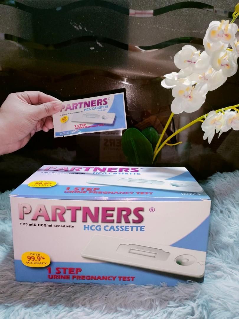 Pregnancy Test Kit Partners (HCG), Health & Nutrition, Medical Supplies ...