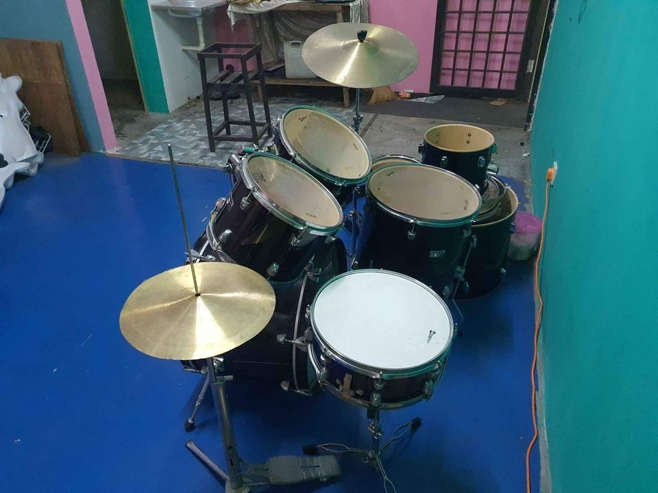 Premier Drum Set, Hobbies & Toys, Music & Media, Musical Instruments on ...