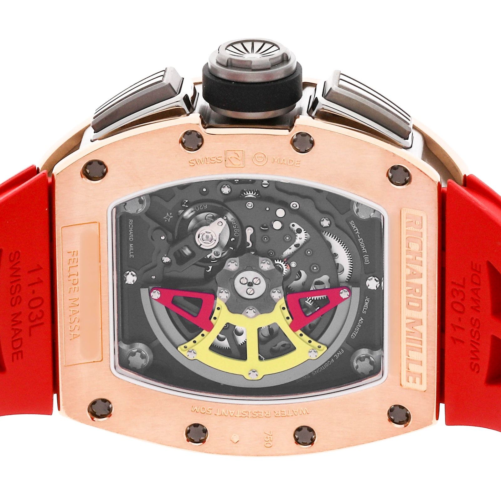 Pre-Owned Richard Mille RM 011 Chronograph RM011 AJ RG, Luxury, Watches ...