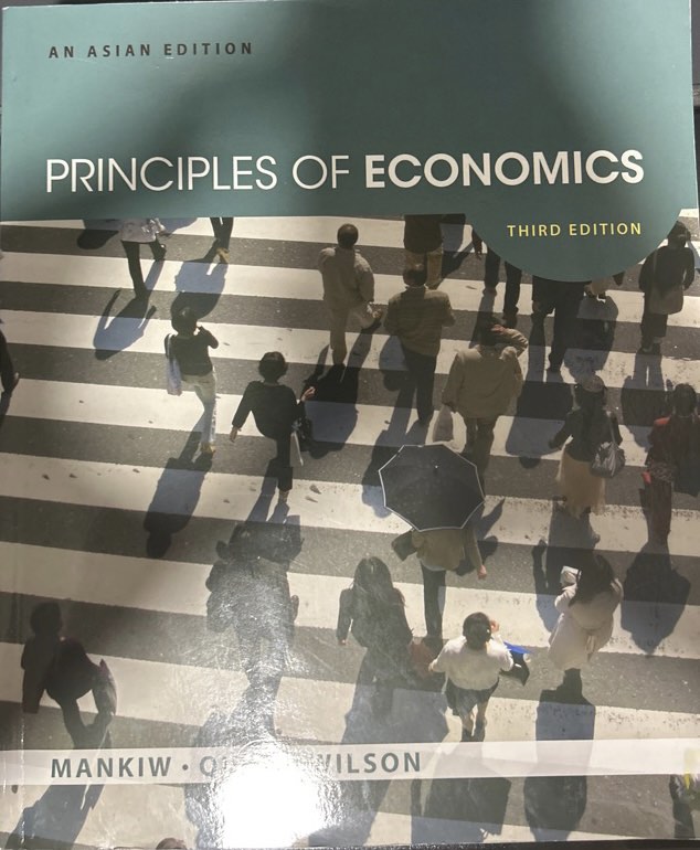 Principle of economics Textbook, An Asian Edition (3rd Edition),Mankiw ...