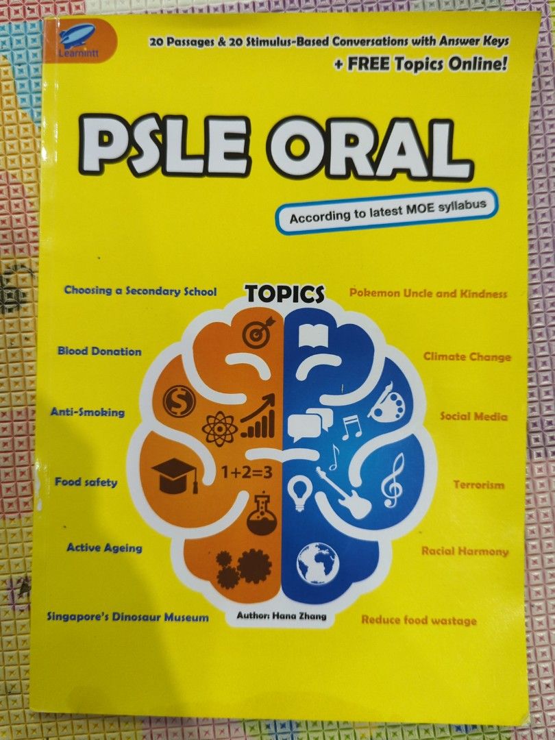 PSLE Oral English, Hobbies & Toys, Books & Magazines, Assessment Books ...