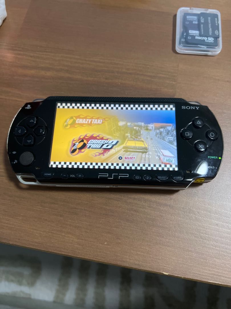 Psp 1006 modded 1000 playstation portable, Video Gaming, Video Game ...