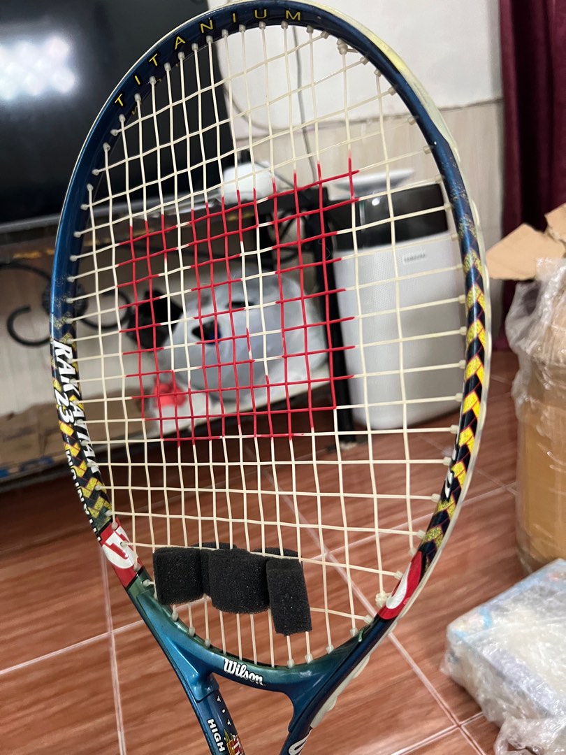 Raket Tennis Wilson Junior Rak Attack, Olah Raga, Perlengkapan Olahraga ...